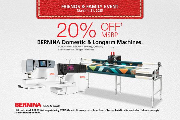 TSQ BERNINA Promotions